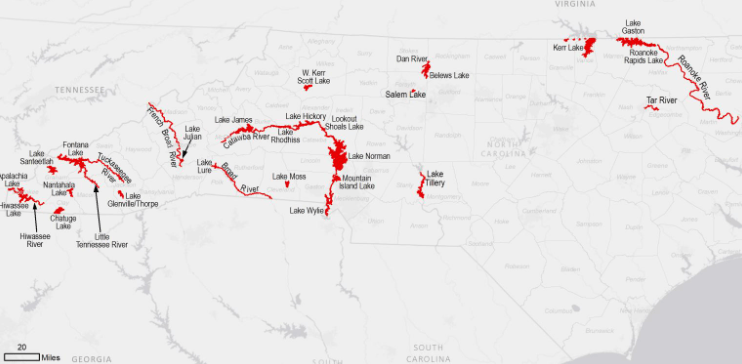 Invasive bass species spreads from western North Carolina to Piedmont Triad