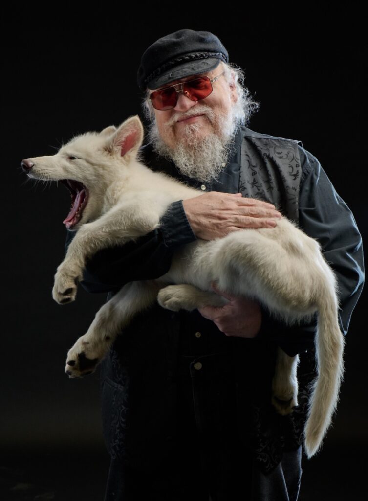Author behind 'Game of Thrones' got to meet the resurrected dire wolves