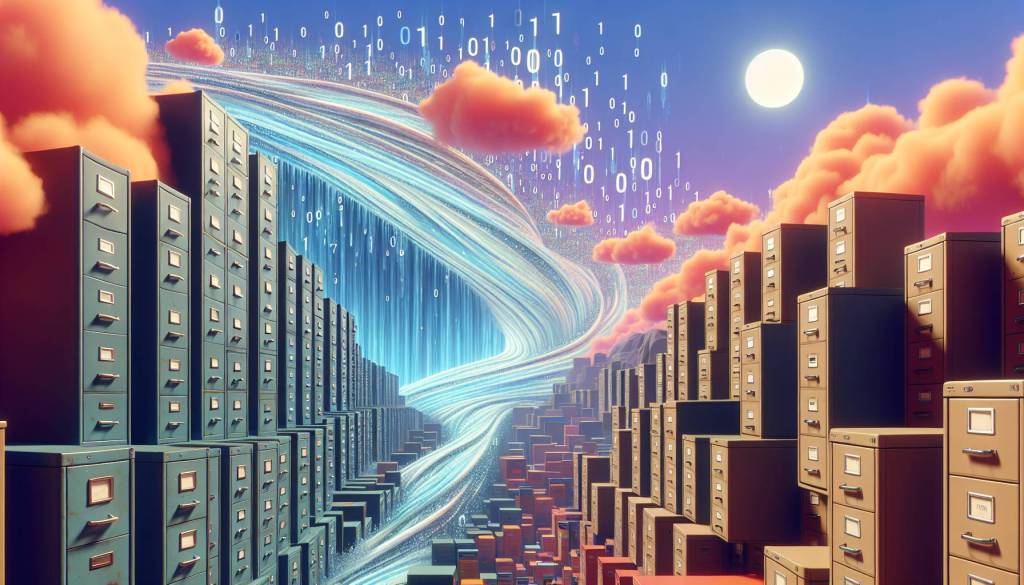 Federal retirement records mine eyes digital shift