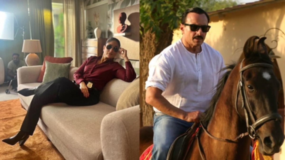 Kareena Turns Cop, Charges Husband Saif Ali Khan With ‘Looking Too Handsome
