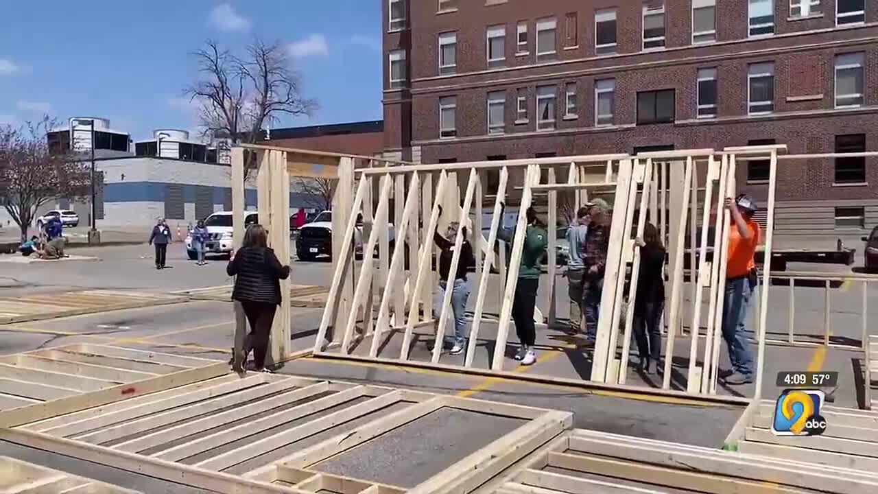 Mercy employees team up with Habitat for Humanity to build a home