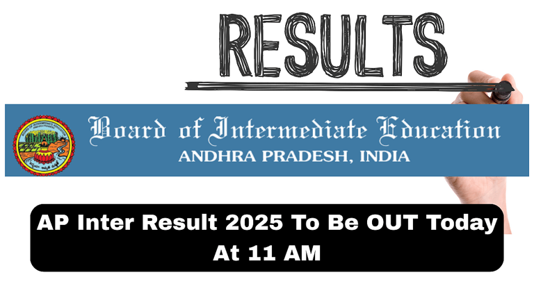 AP Inter Results 2025: 1st, 2nd Year Scores Out Today At 11 AM On bie.ap.gov.in