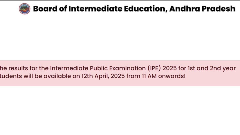 AP Inter Results 2025 LIVE: BIEAP to declare 1st, 2nd year results at ...