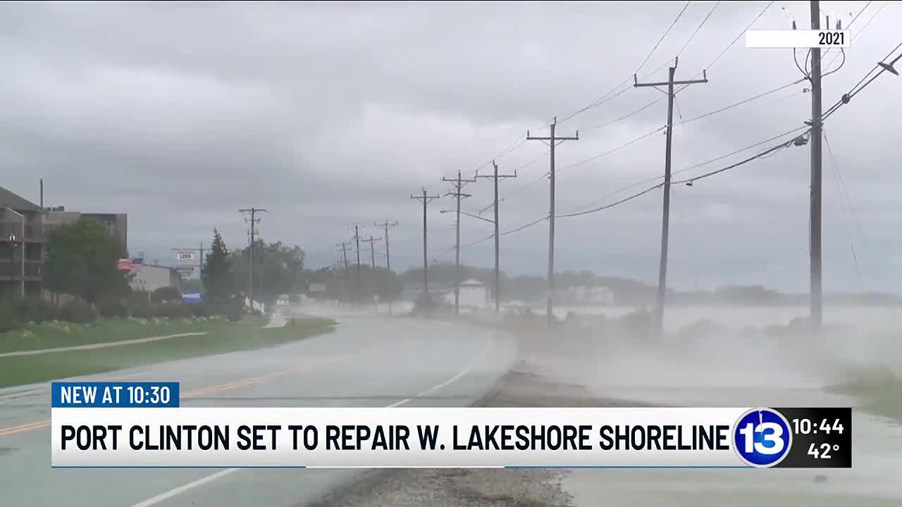 Safety improvements are on the way to the shoreline in Port Clinton