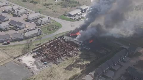 UK: Major Fire Erupts at Kilwinning Battery Recycling Plant 2