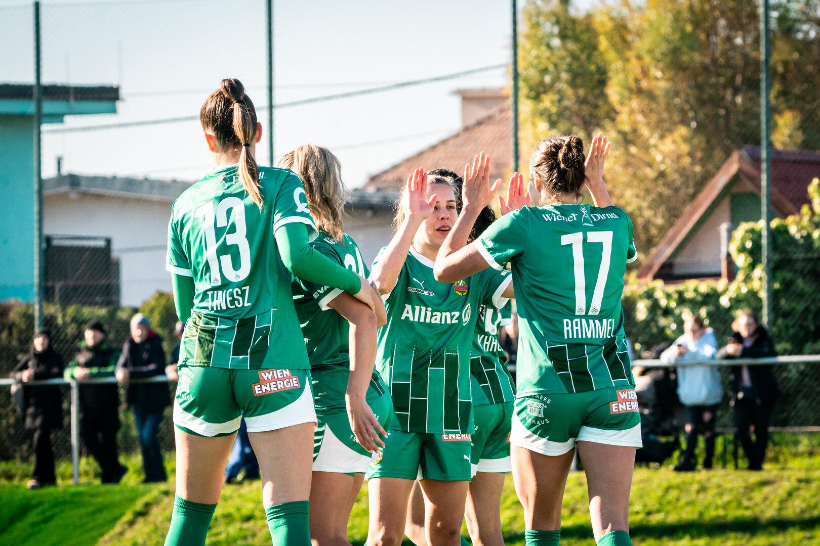 Die Rapid-Frauen spielen um den ersten Titel, die Relegation wartet