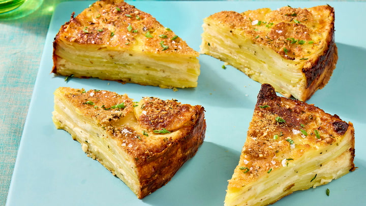 How to Make Million Layer Potato Cake