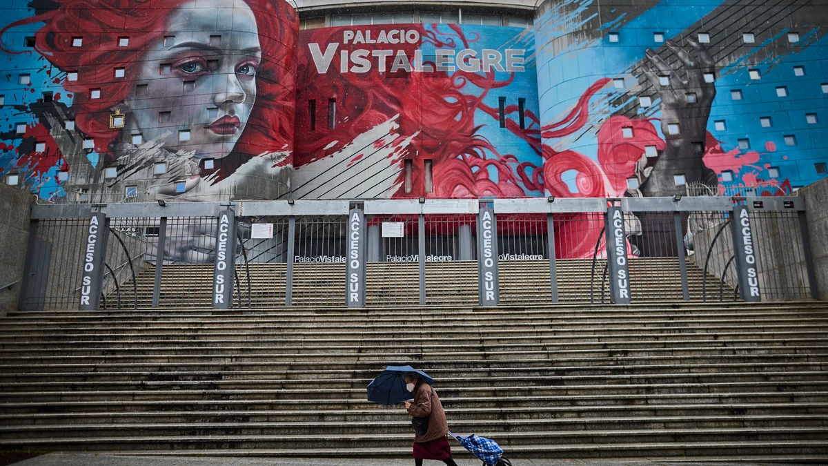 La Musa de Vistalegre, el mural más grande de España