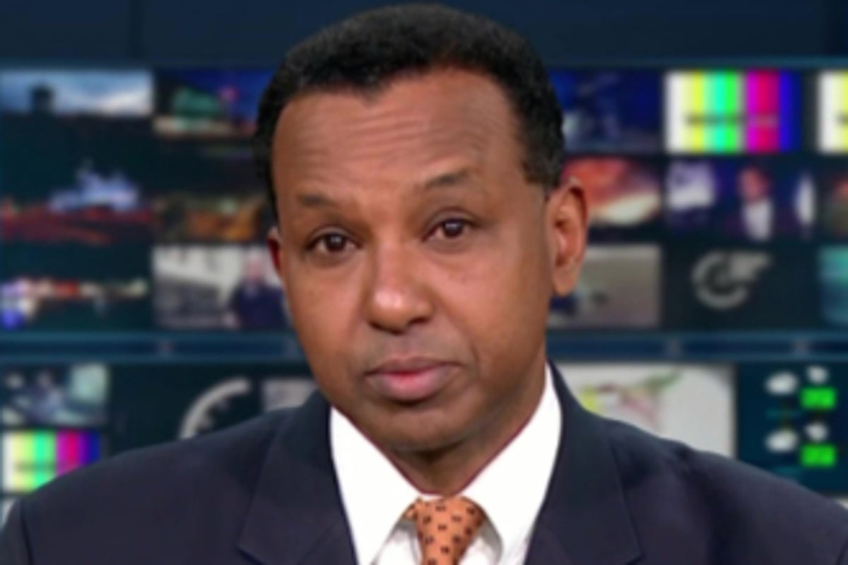 ITV News star Rageh Omaar returns to screens after live health scare