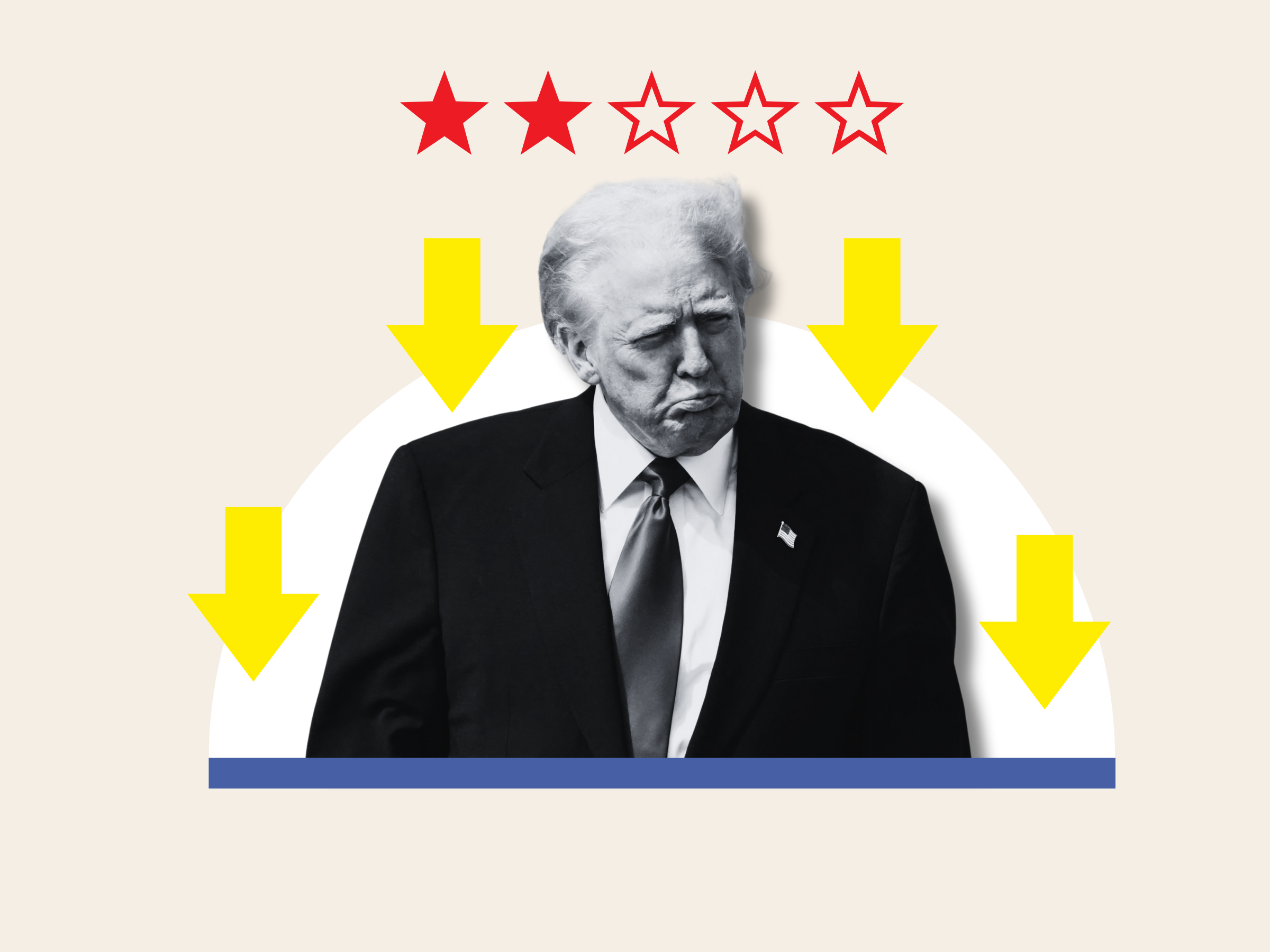 How Donald Trump's Approval Rating Has Sunk, in Charts