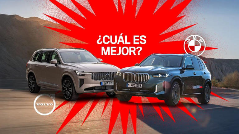 Volvo XC90 2025 o BMW X5: el legendario duelo de SUV de lujo escribe un nuevo capítulo