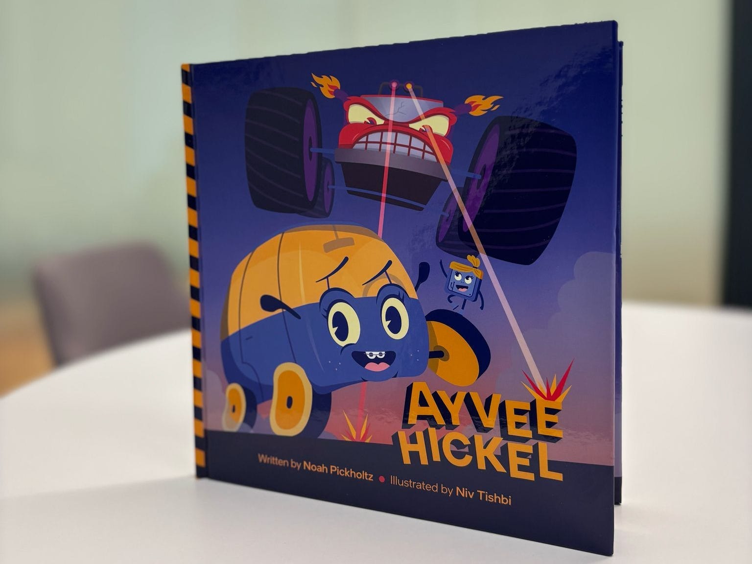 This children's book is all about autonomous vehicles triumphing over ...