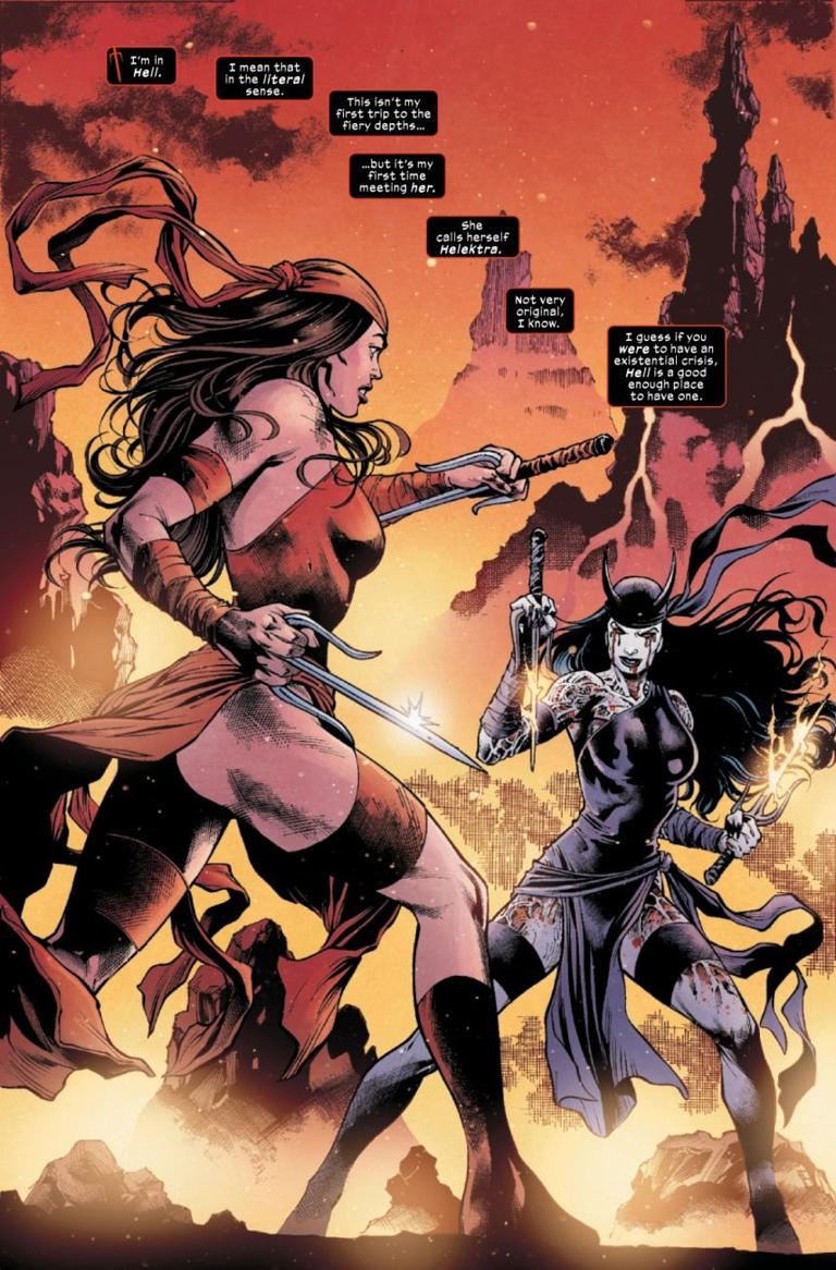 Daredevil: Unleash Hell – Red Band #4 Preview: Muse Returns, Ghost ...