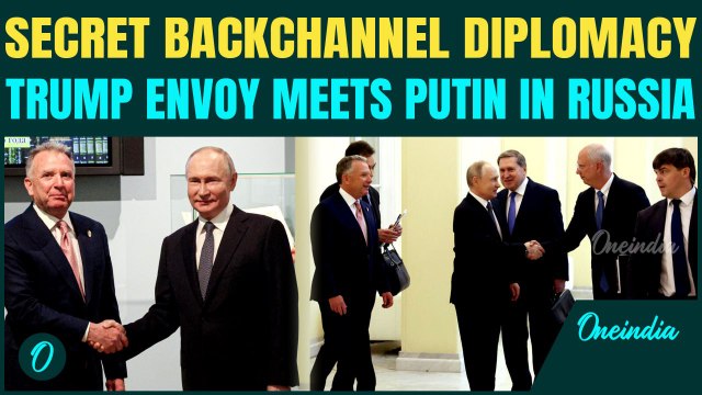 Steve Witkoff Meets Putin in Urgent Russia-Ukraine Ceasefire Talks ...