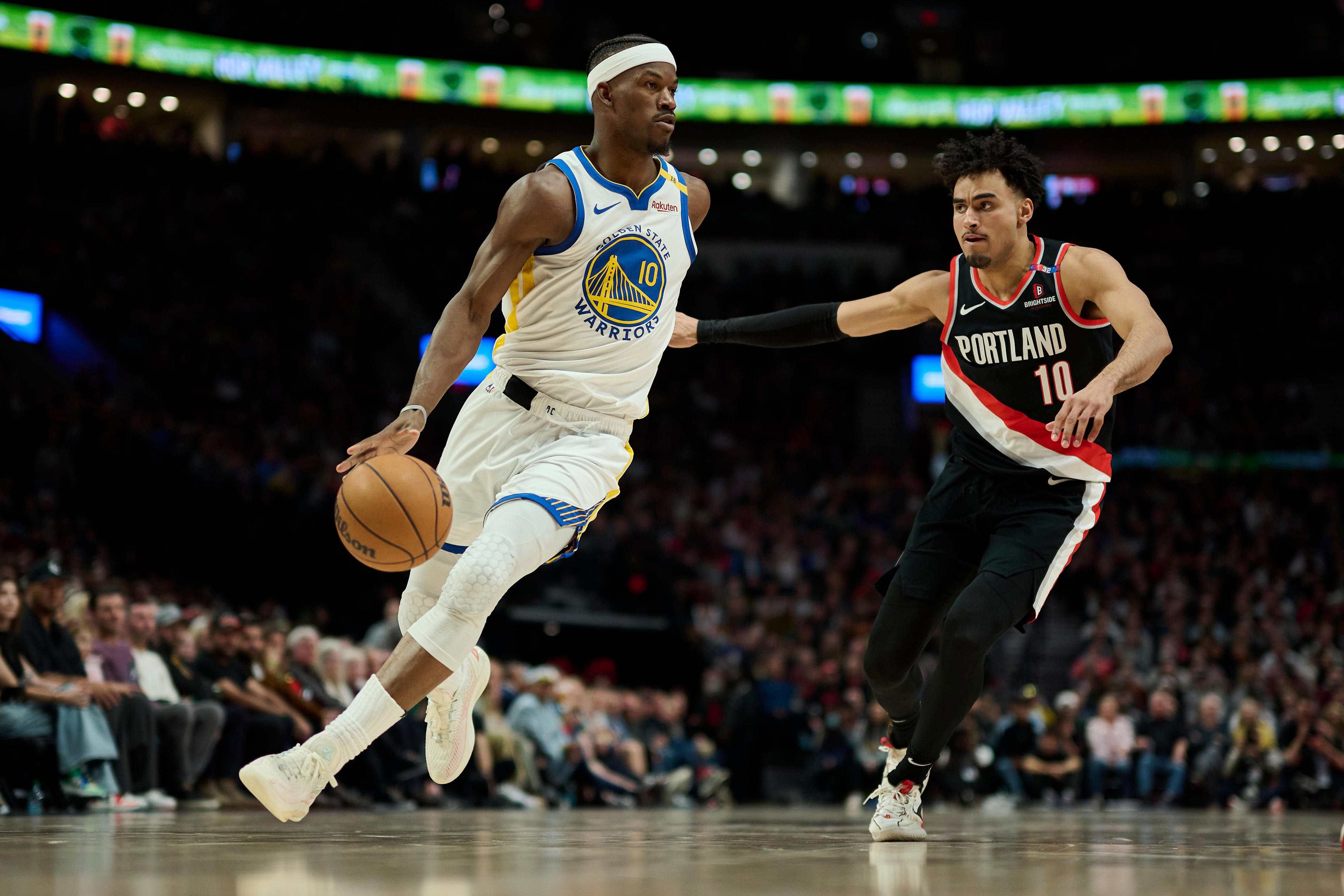 Warriors handle business vs. Blazers, set stage for pivotal regular ...