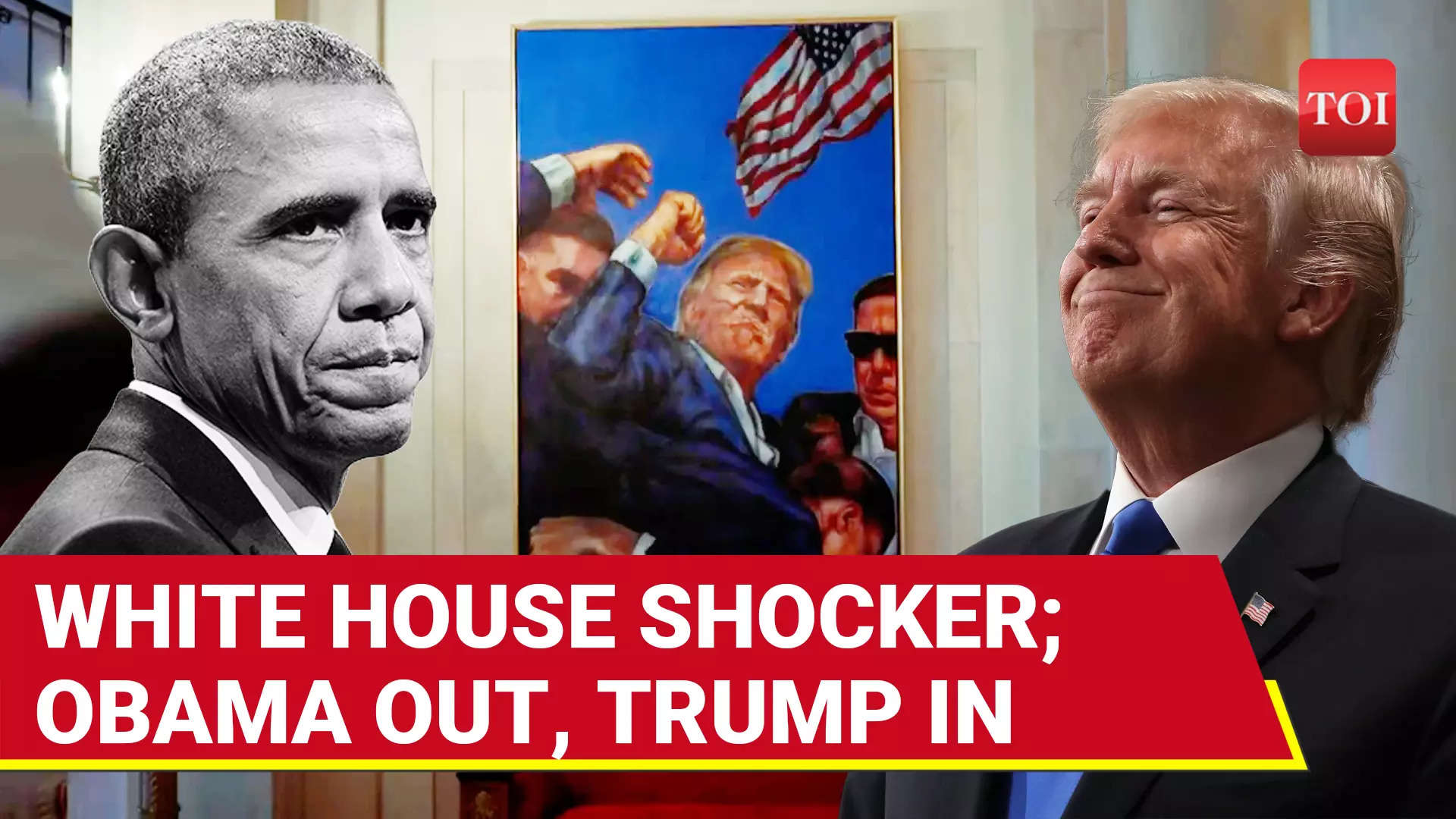 Portrait Drama At White House: Trump Breaks Tradition, Replaces Obama ...