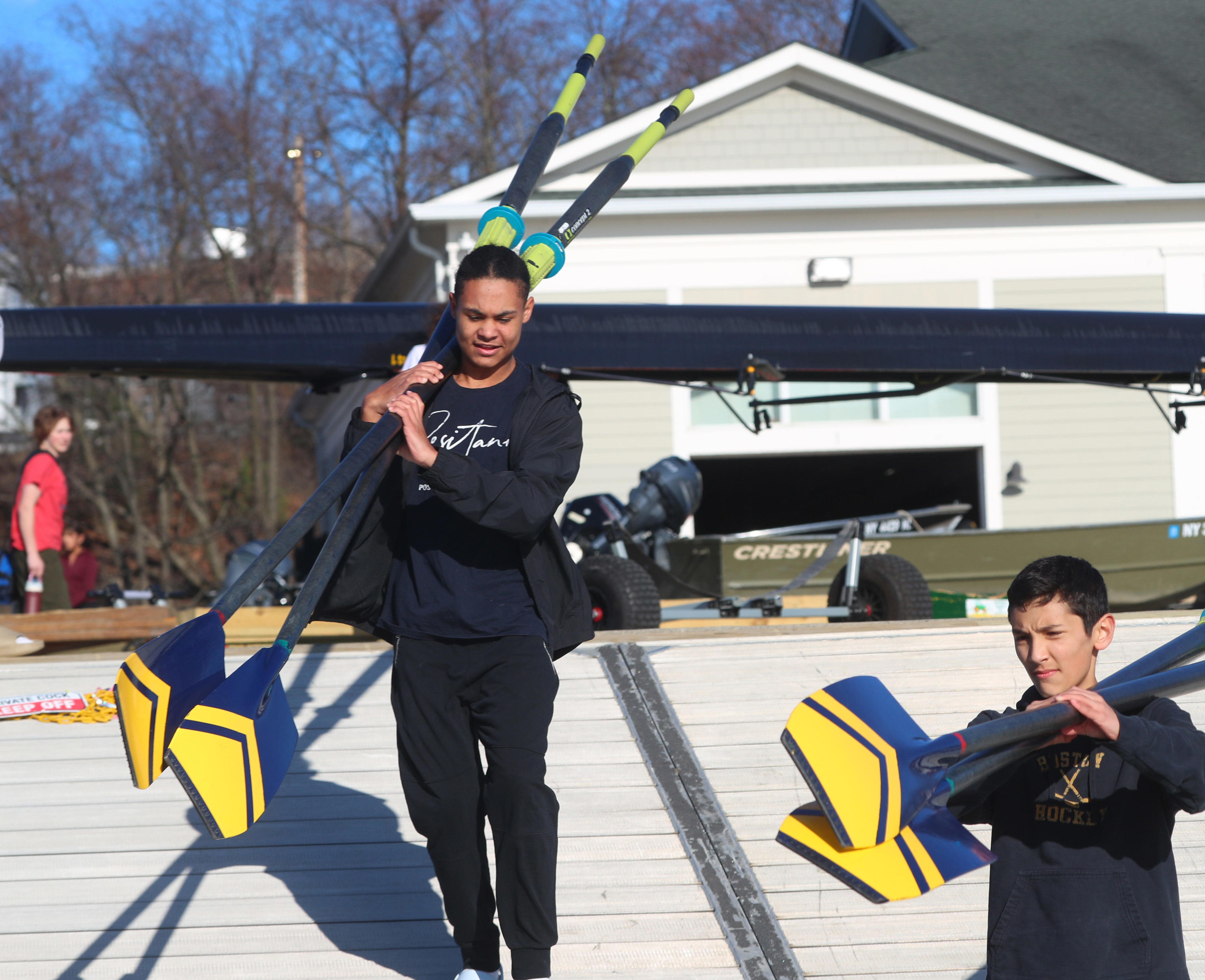 Rowing: Lourdes kicks off crew season with customary "Blessing of the ...