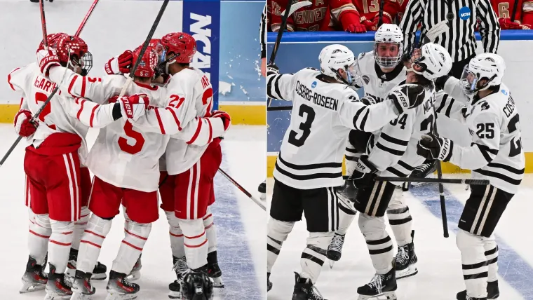 What channel is the Frozen Four championship on today? Time, TV ...