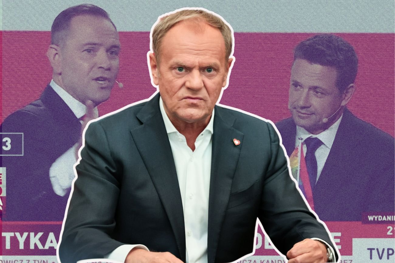 Tusk reaguje po debacie w Końskich. "Festiwal niemądrych trików i gadżetów"