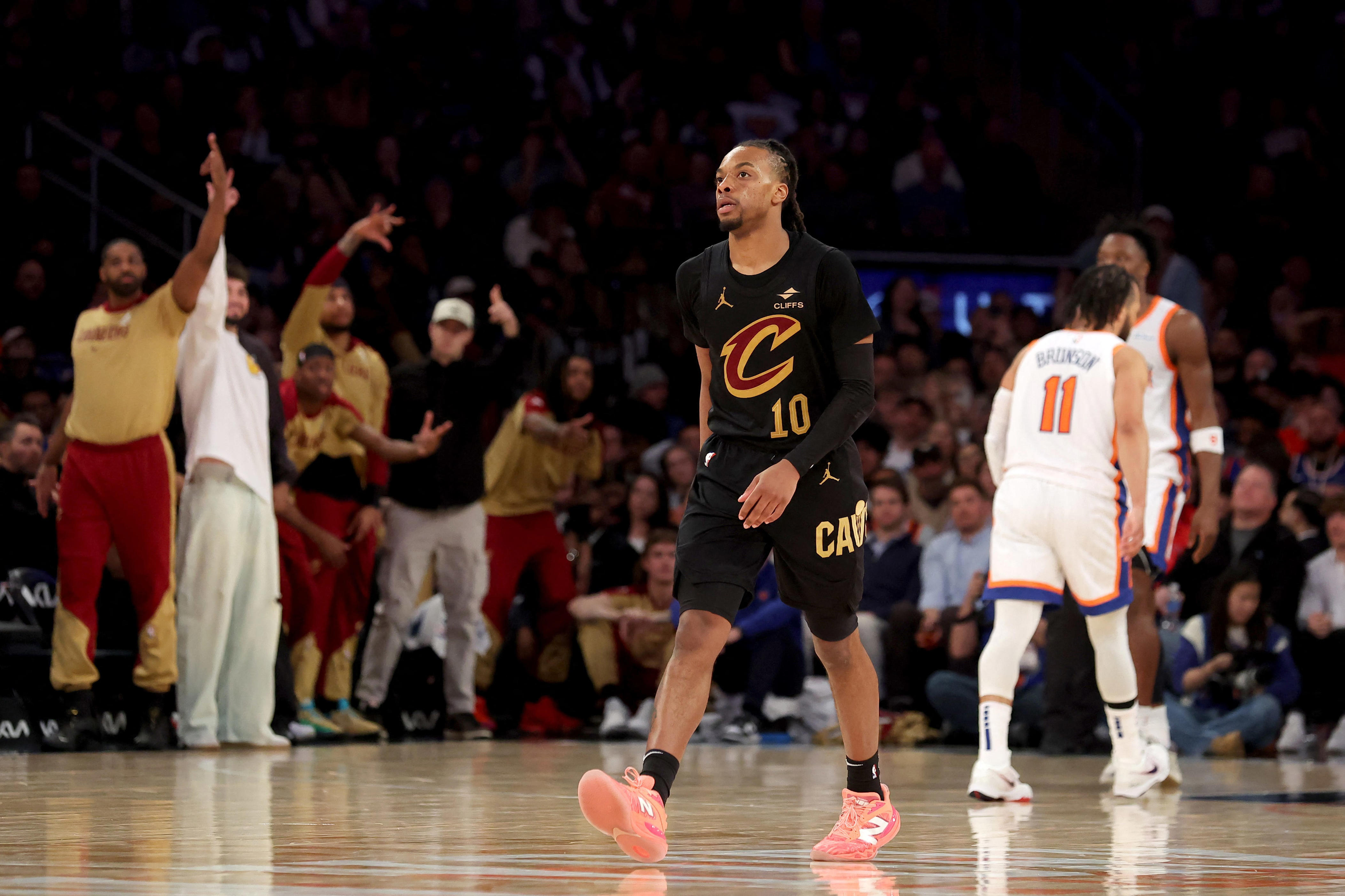 Cavaliers score vs. Knicks: Cavs complete massive rally, but Knicks ...