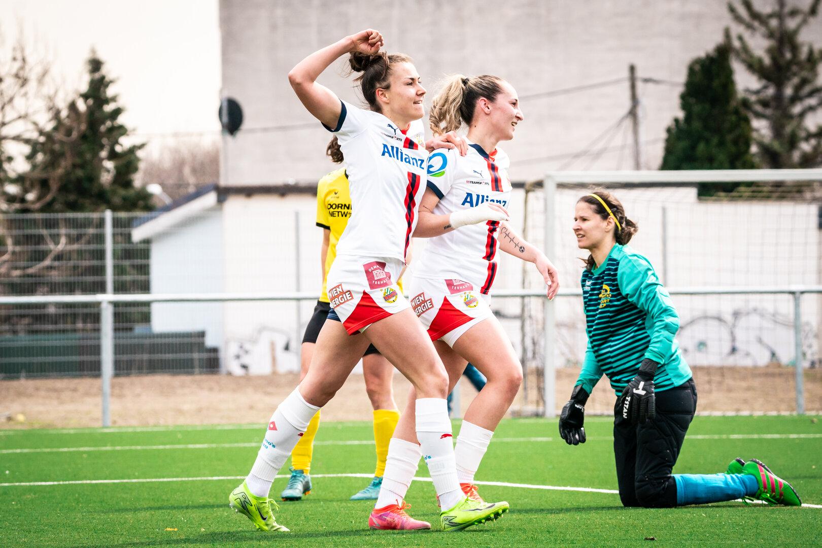 Die Rapid-Frauen spielen um den ersten Titel, die Relegation wartet