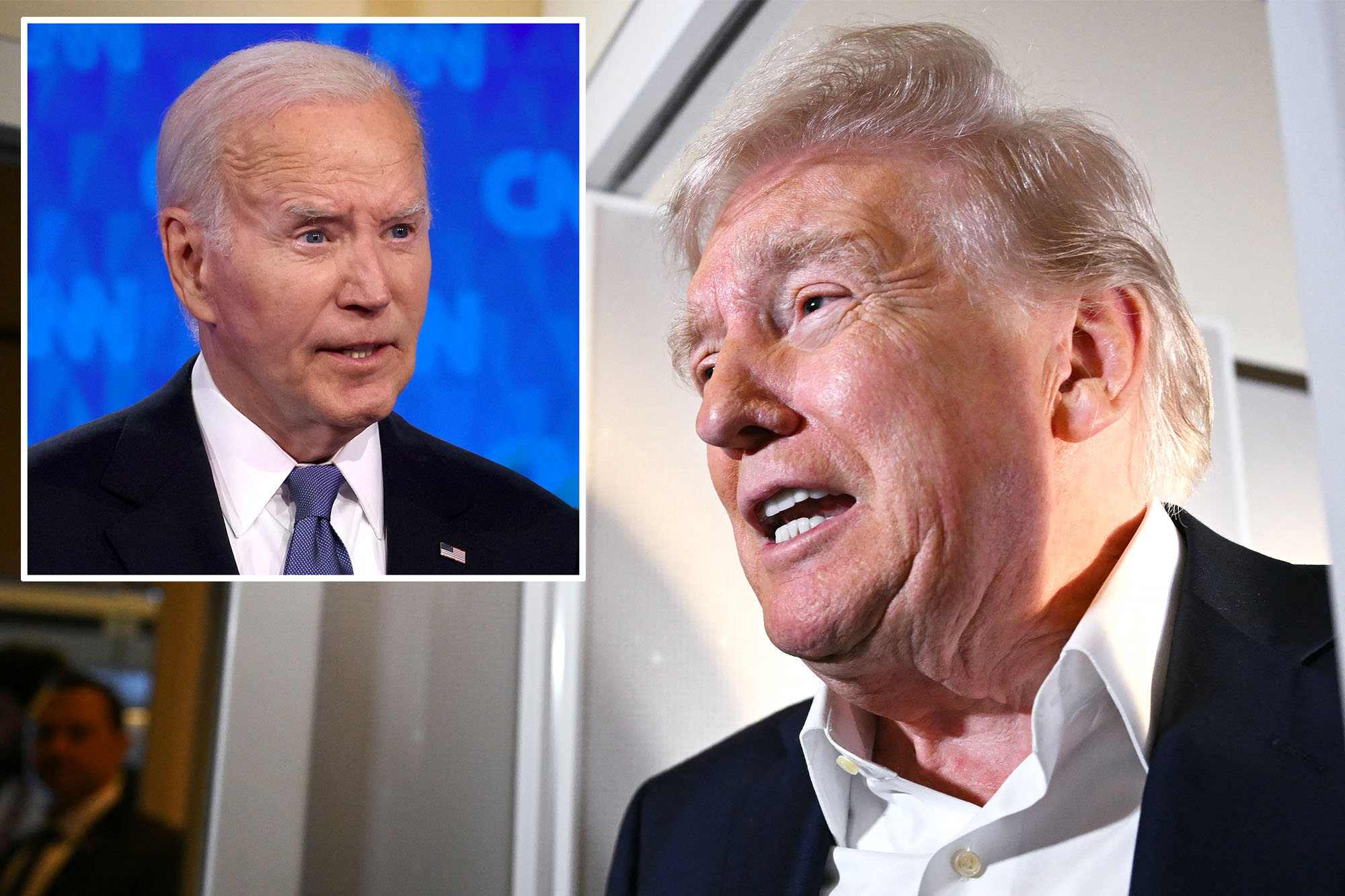 Trump takes swipe at Biden after his first physical since retaking office