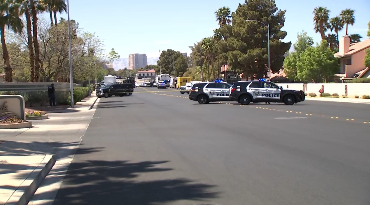 LVMPD: Armed suspect in custody after barricade in east Las Vegas