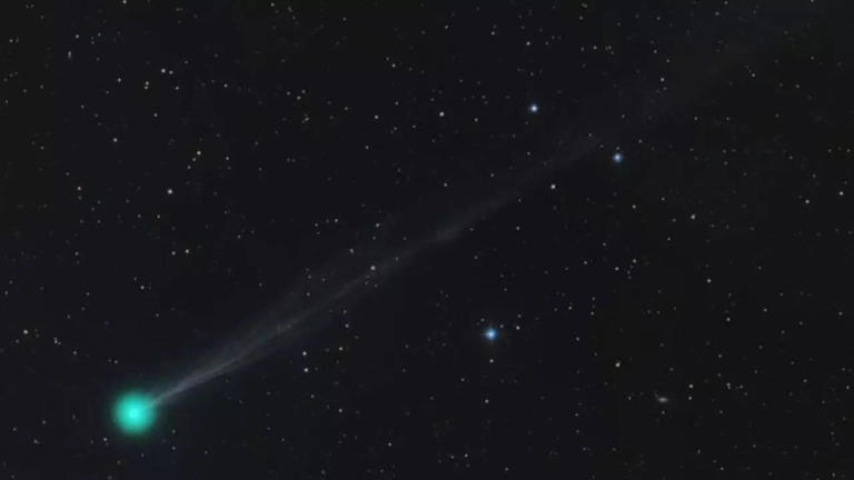 New green-tailed comet discovered: When, where, and how to see it in April and May 2025