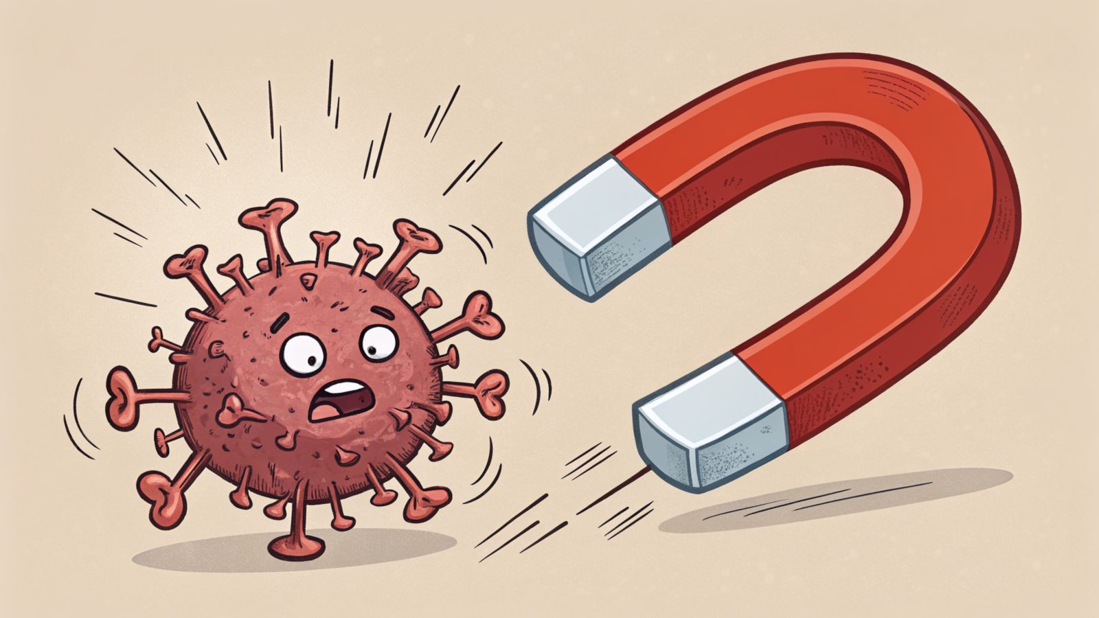 El magnetismo y la biología se unen contra el cáncer 🧲