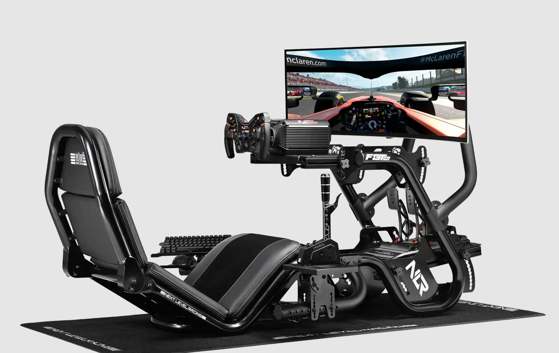 Next Level Racing cooked, F-GT PRO a multi-position racing simulator