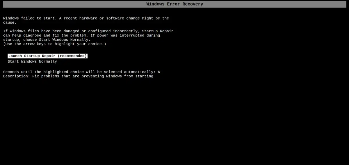 Cómo solucionar el error Windows Error Recovery paso a paso