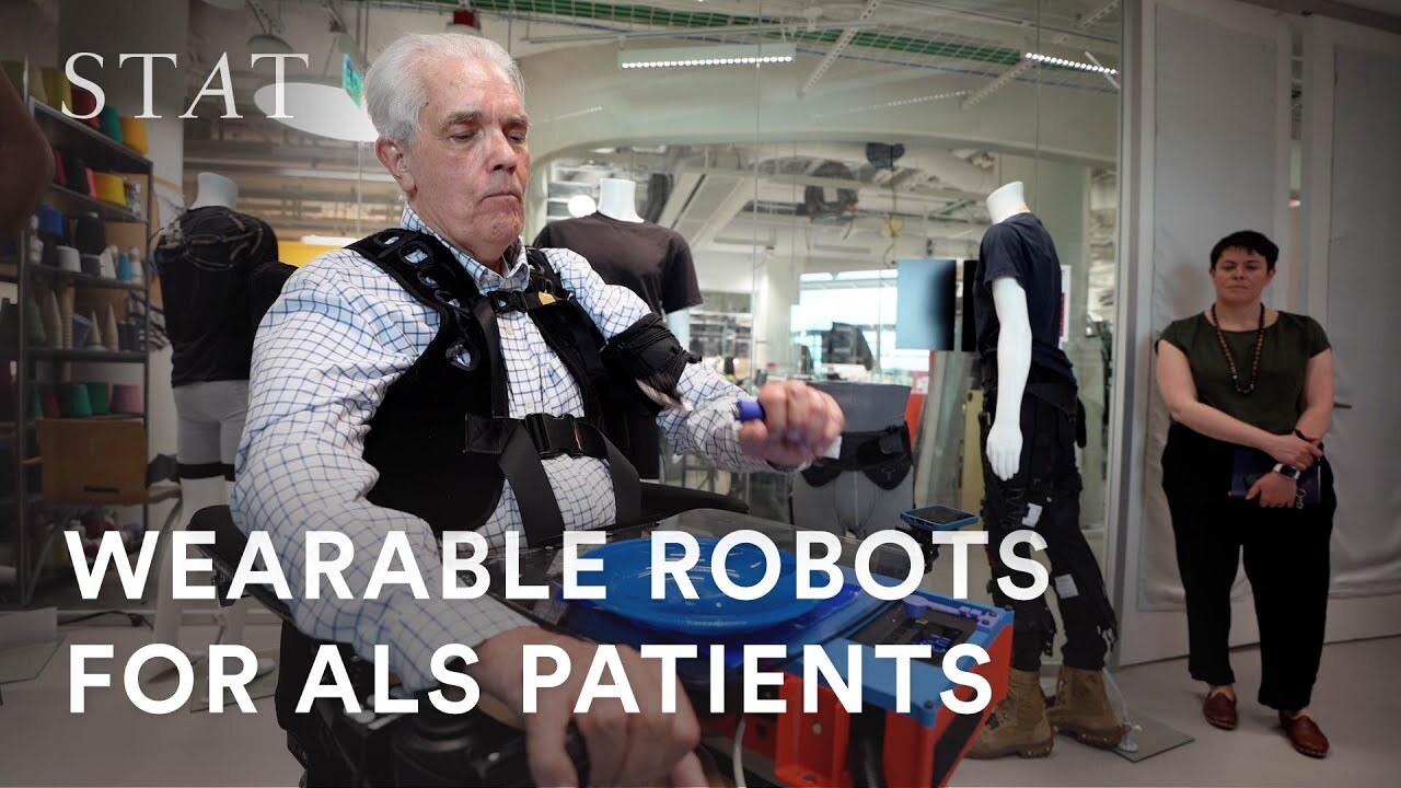 Developing "wearable robots" for people with ALS