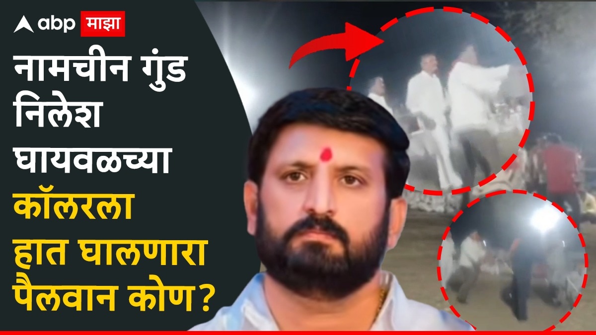 Nilesh Ghaiwal Attack: निलेश घायवळच्या कानाखाली जाळ काढणाऱ्या पैलवानाचं नाव समोर आलं, तो तरुण कोण?