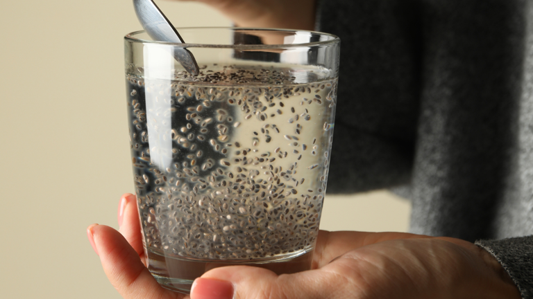How can chia seed water reduce belly fat?