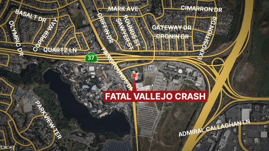 Driver fatally crashes into multiple objects, including tree: Vallejo PD