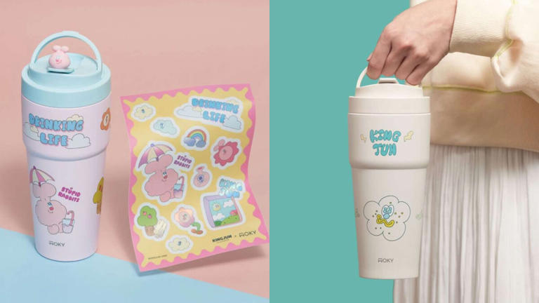 7-11「KINGJUN周邊」 重磅登場！蠢兔&病毒花渾圓杯組、透明果凍提袋、吸管塞可愛必收