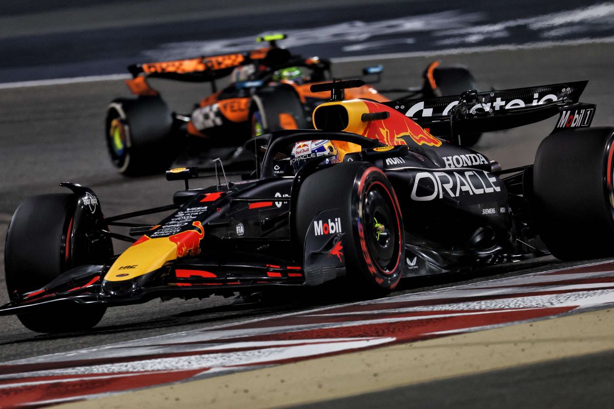 Final starting grid for the Bahrain Grand Prix