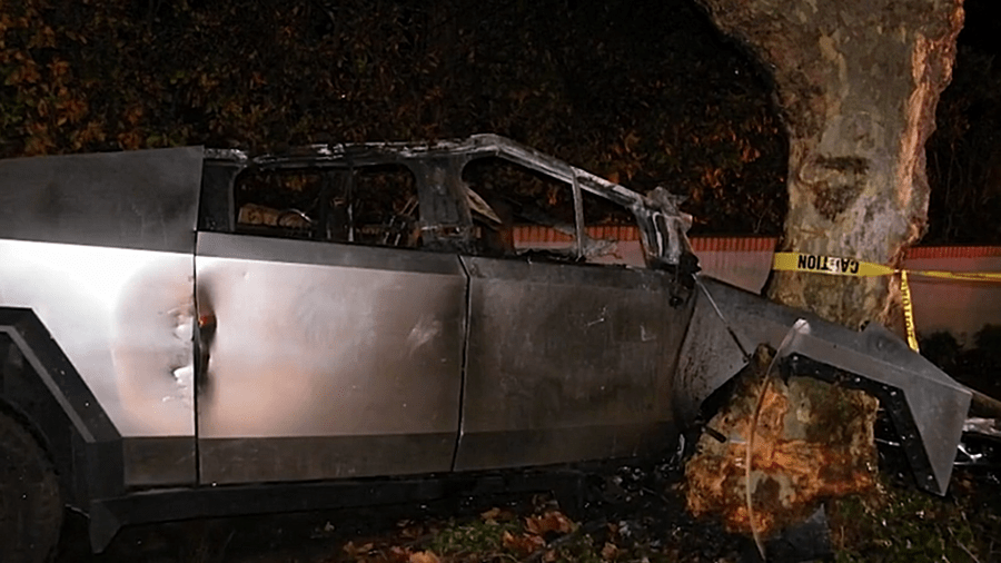New images released in deadly Thanksgiving Eve Piedmont Cybertruck crash