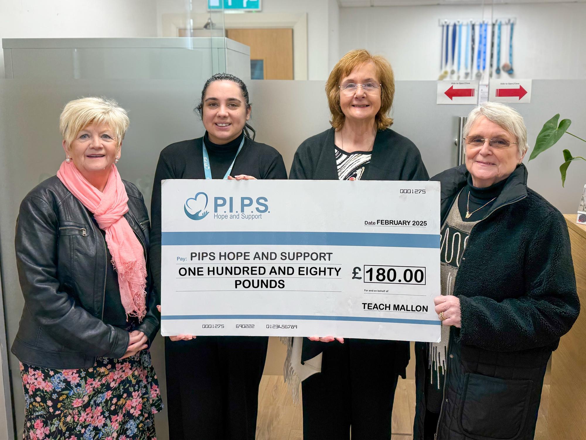 Storytelling event raises £180 for PIPS Hope and Support