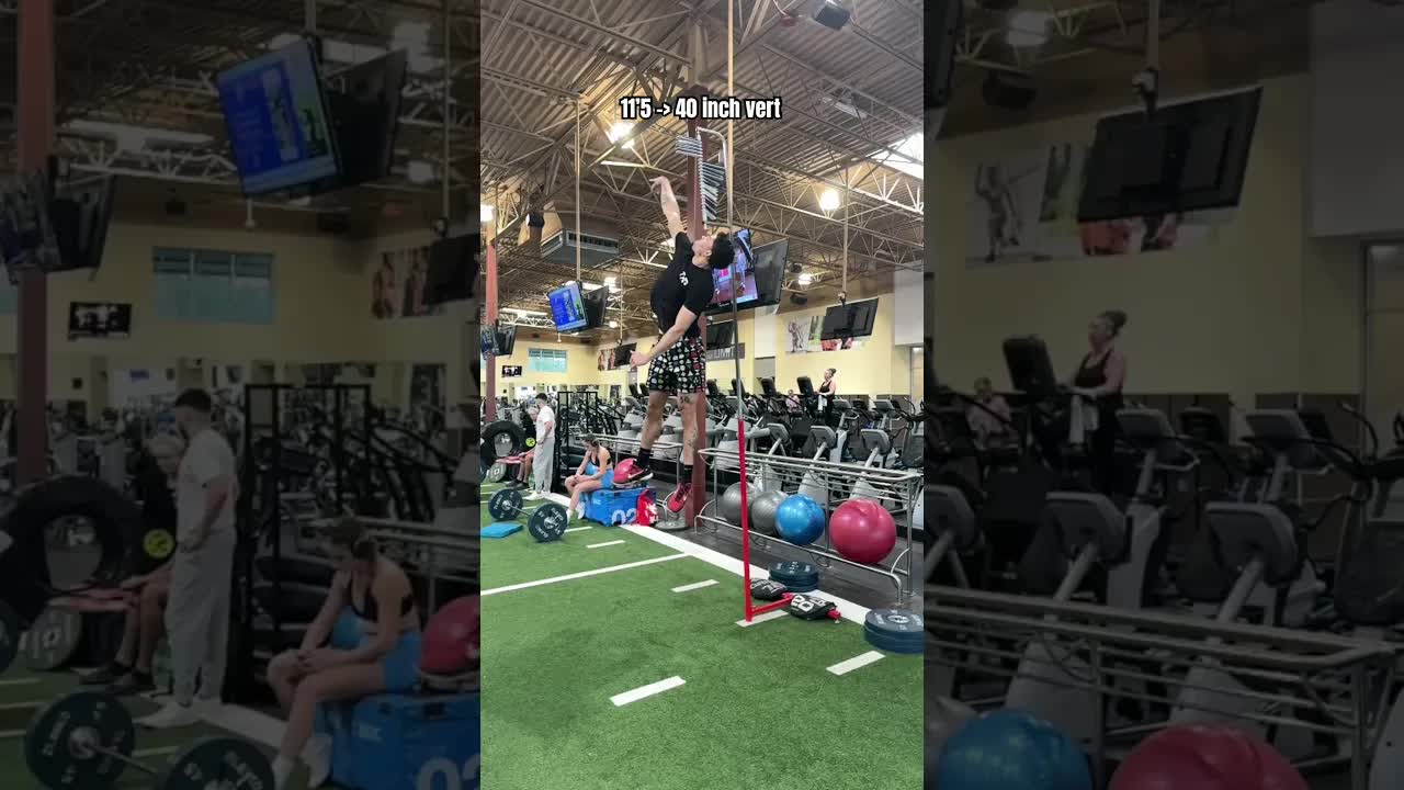 40 Inch Vertical Jump Test at the Gym