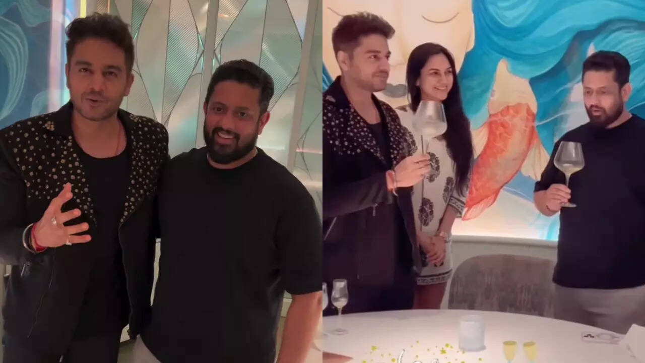 Celebrity MasterChef winner Gaurav Khanna and his wife Akanksha visit ...