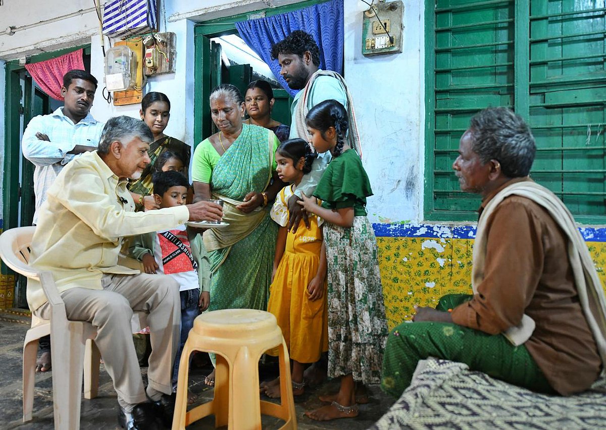 Rich should come forward to empower downtrodden: Andhra CM Naidu