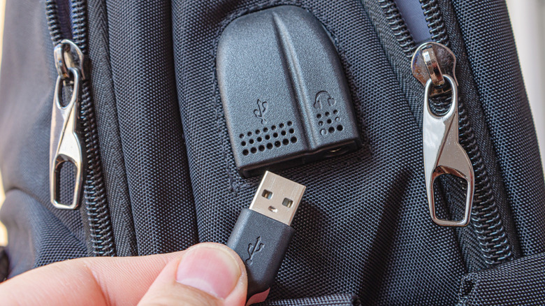 Why Do Some Backpacks Have USB Ports? Here's What They're For