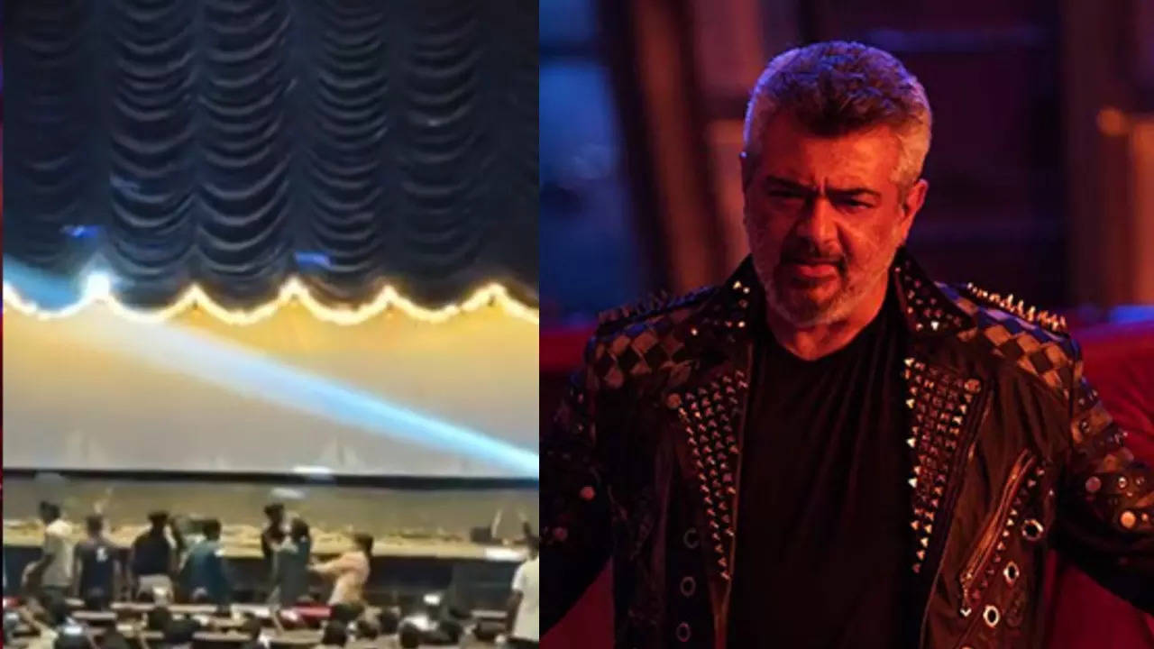 Ajith's 'Good Bad Ugly' screening halted after a minor incident in ...