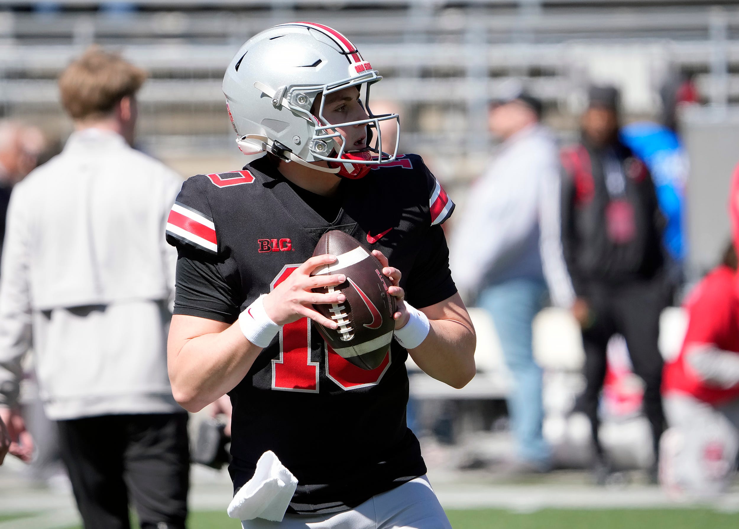 Ohio State football spring game shows Buckeyes' promise and concerns ...