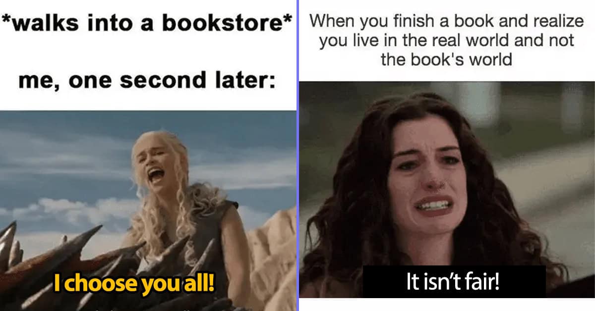 38 Funniest Book Memes For Literature Lovers And Word Nerds To Bookmark ...