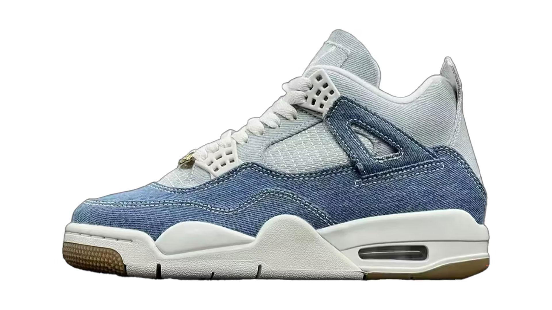 De Air Jordan 4 Denim tilt je denim-game naar het volgende niveau