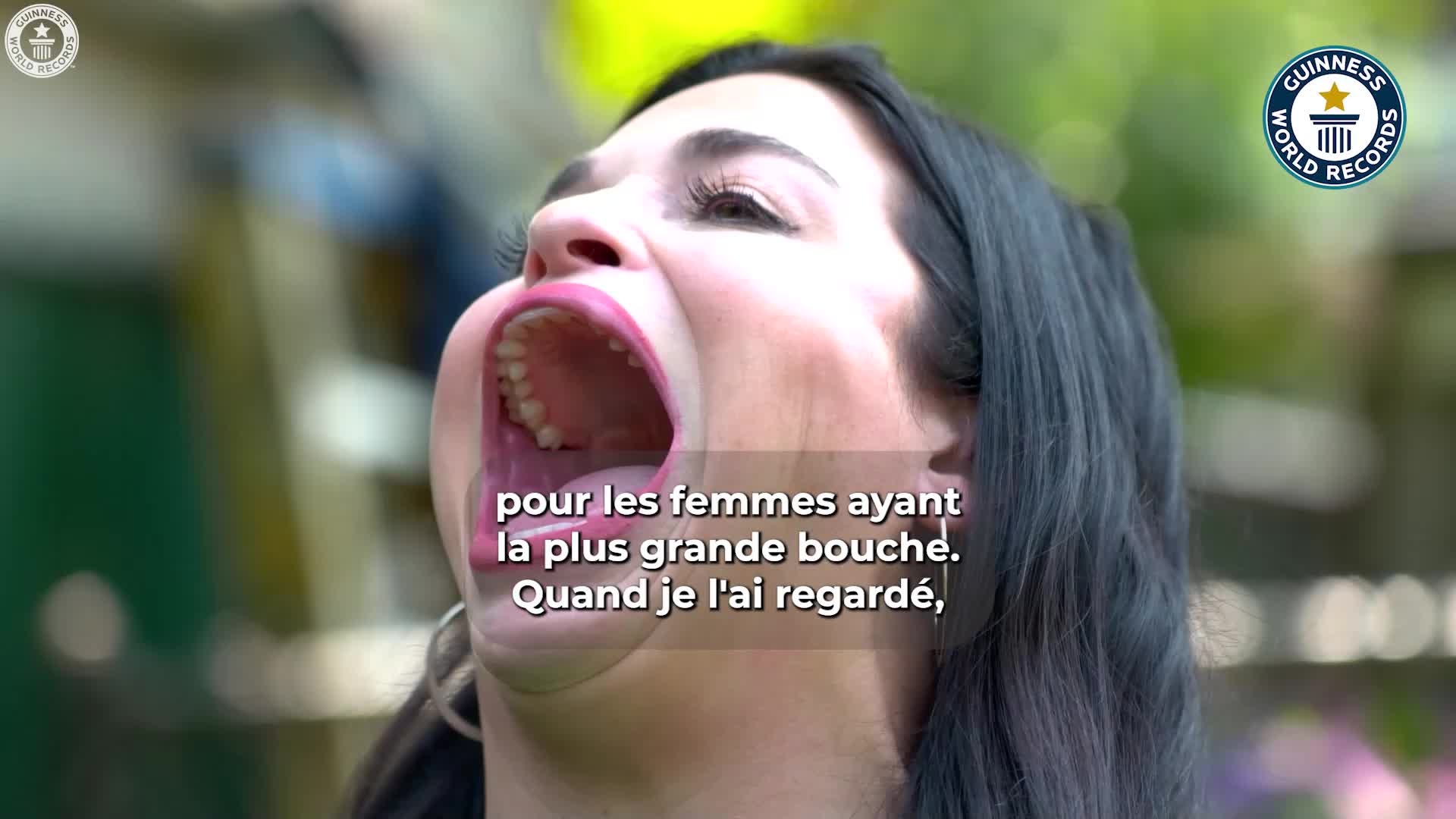 J'ai la plus grande bouche du monde