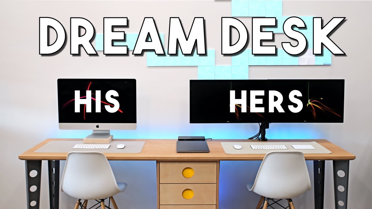 DIY Two Person Dream Desk Build