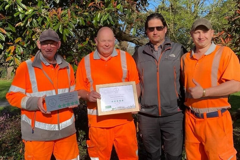 Devon town's stunning five-star park honoured with top award